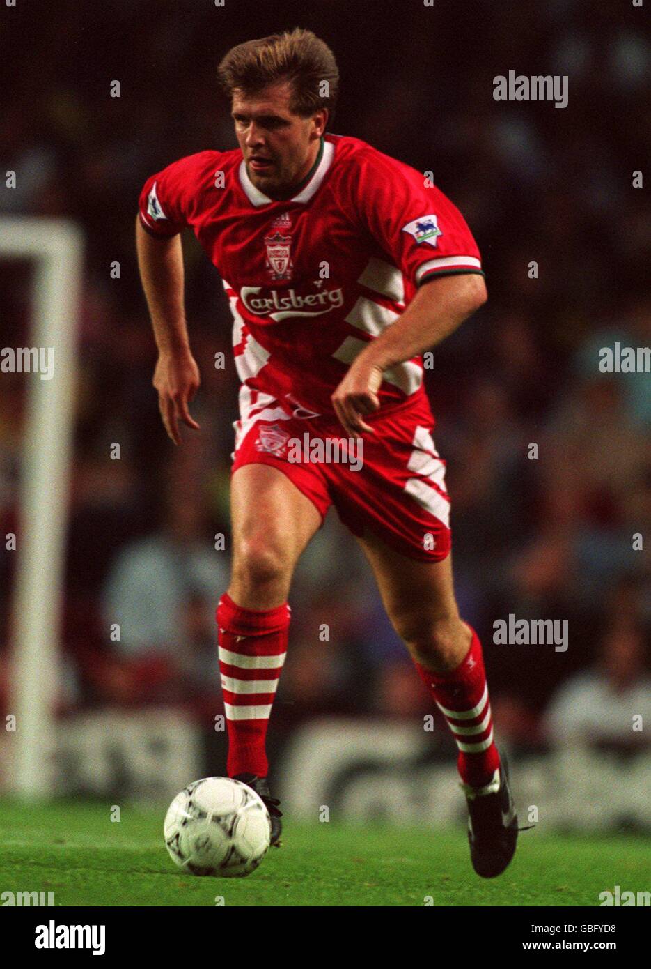 SOCCER. JAN MOLBY, LIVERPOOL Stock Photo - Alamy