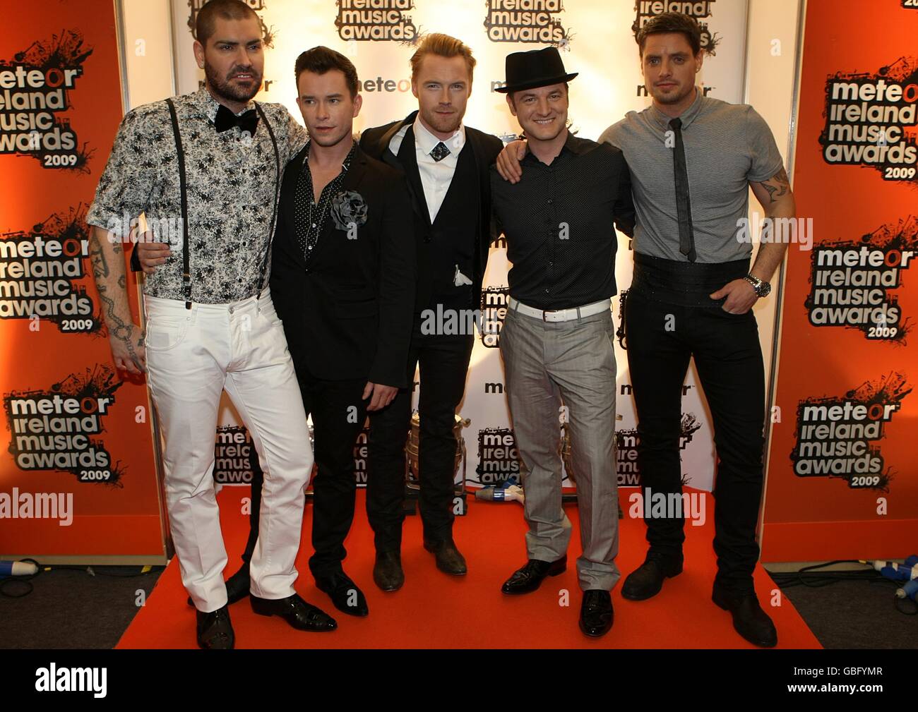 Meteor Music Awards - Dublin Stock Photo - Alamy