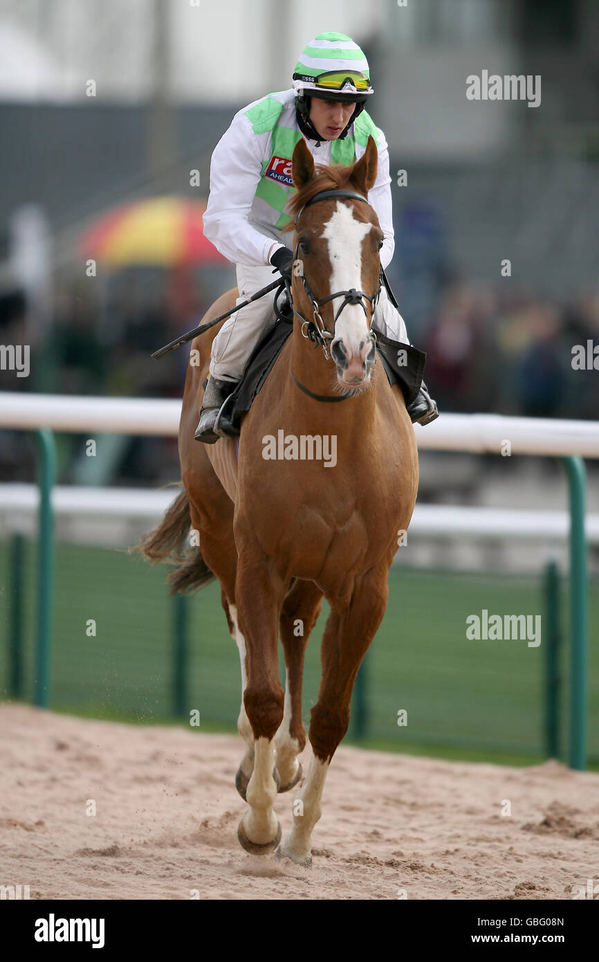 Horse Racing - Southwell Racecourse. Jockey Chris Catlin on Waterside ...
