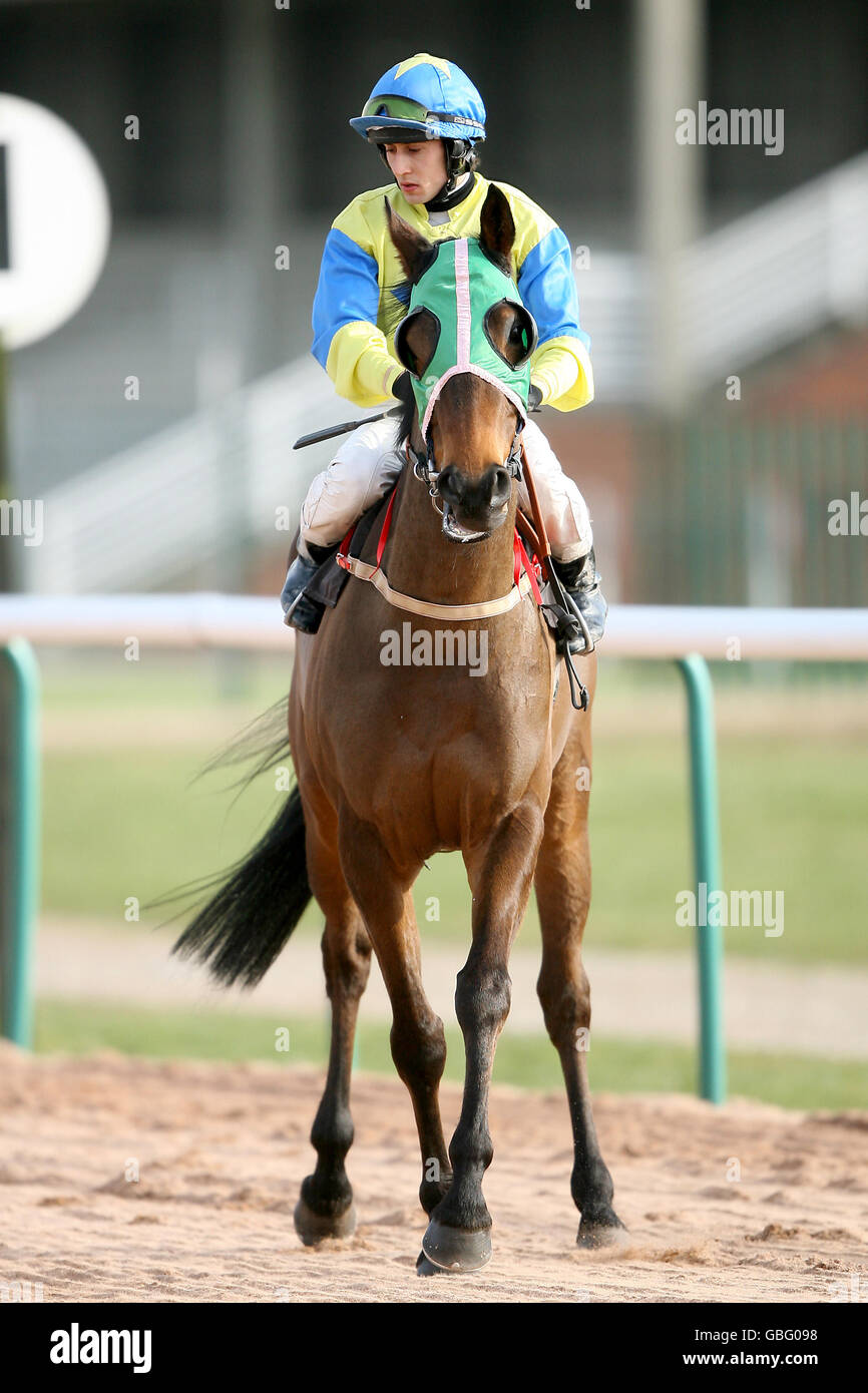 Jockey chris catlin southwell racecourse hi-res stock photography and ...