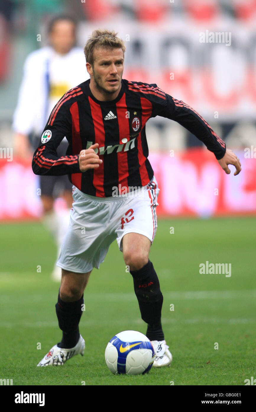 David beckham ac milan atalanta hi-res stock photography and images - Alamy