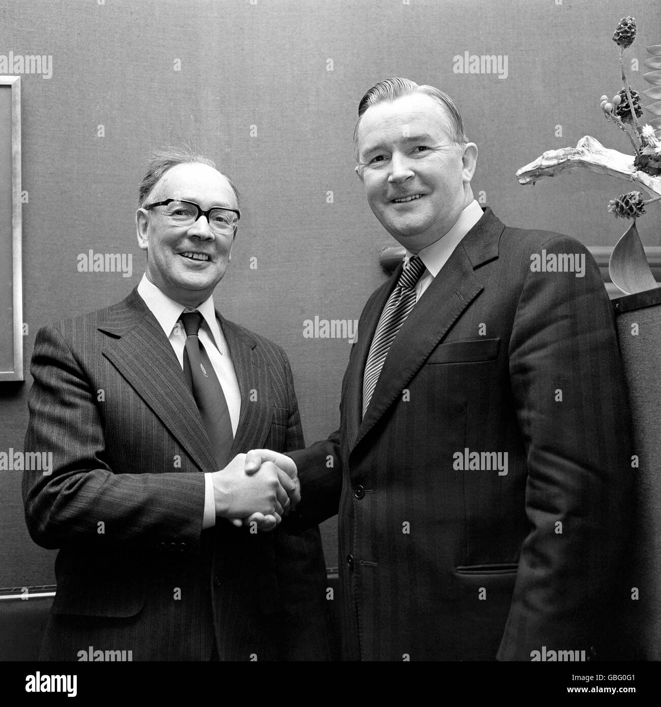 Franklyn Edmonds, left, President of the British Amateur Gymnastics ...