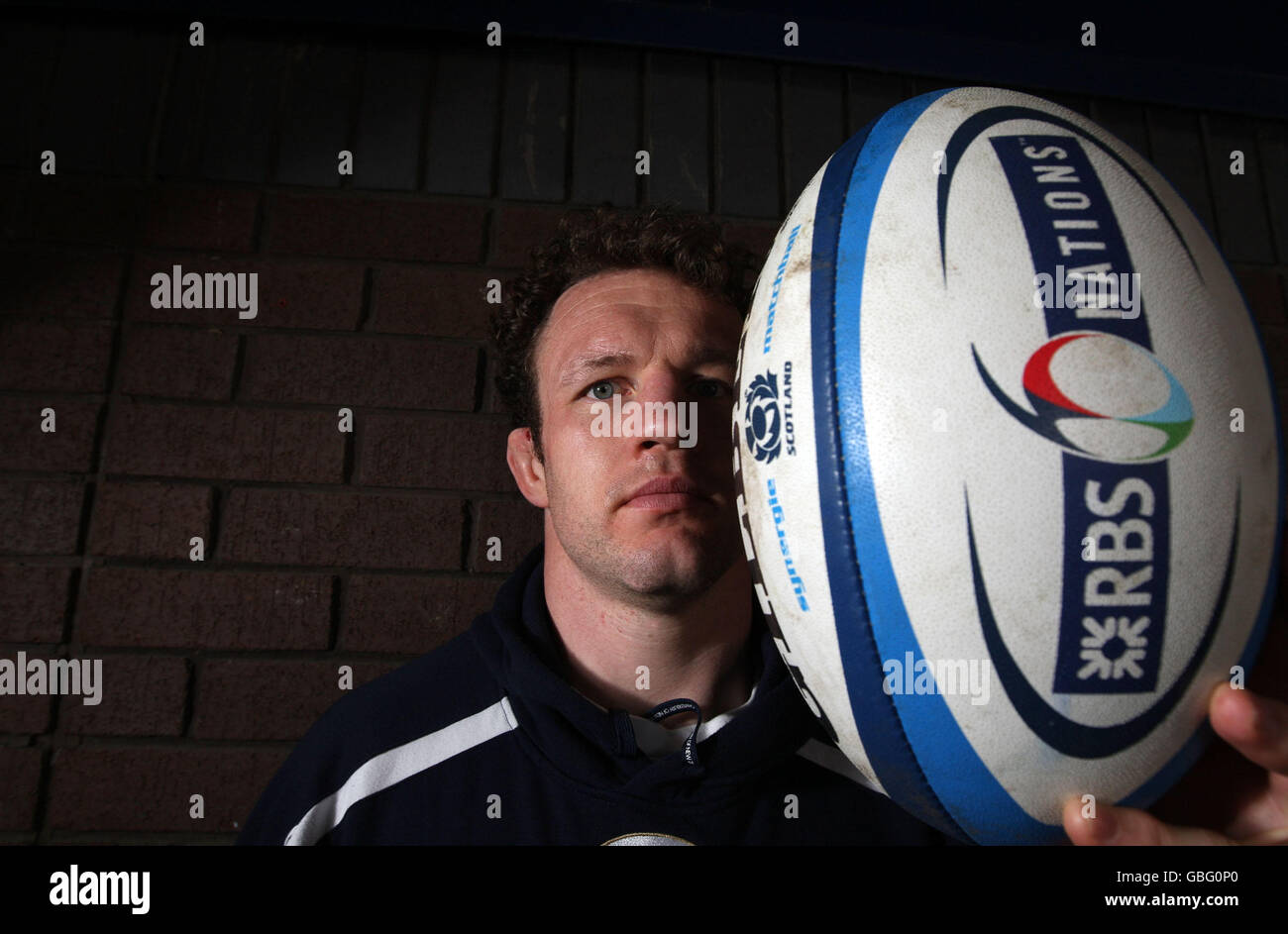 Rugby Union - Scotland Team Announcement - Murrayfield. Jason White ...