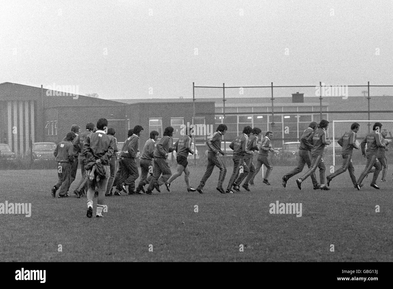 Soccer - Leeds United Training Stock Photo - Alamy