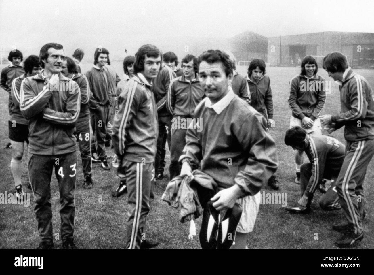Soccer - Leeds United Training Stock Photo - Alamy