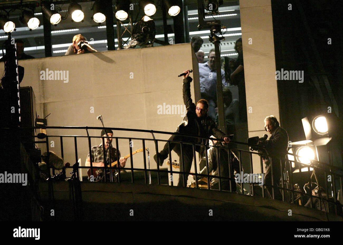 U2 secret gig hi-res stock photography and images - Alamy
