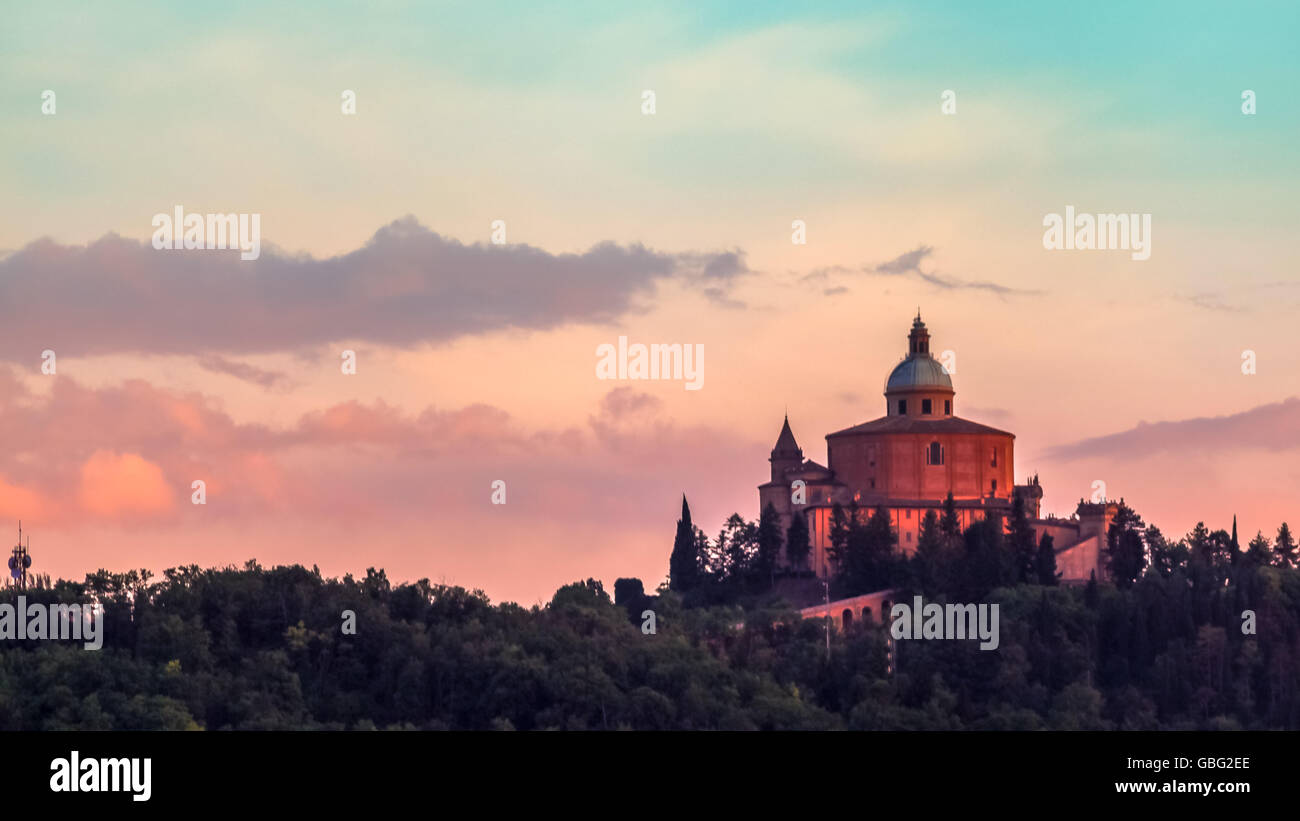 San Luca Church twilight Stock Photo - Alamy