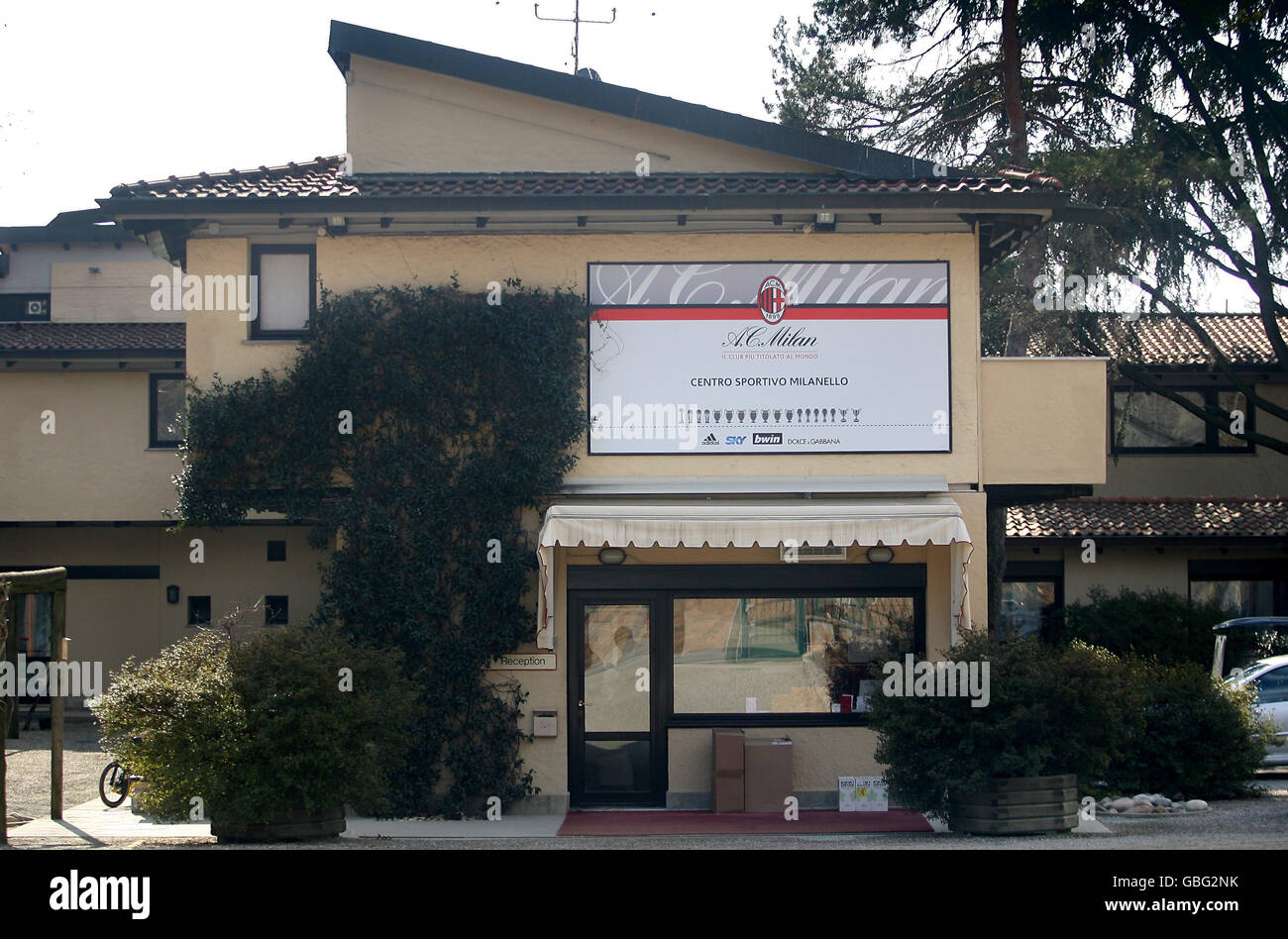 Milanello sports centre hi-res stock photography and images - Alamy