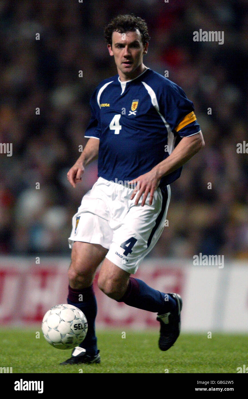 Soccer - International Friendly - Denmark v Scotland. Christian Dailly ...