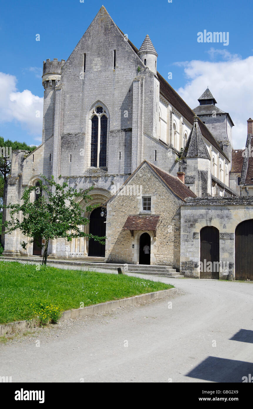 Benedictine Abbey of Notre-Dame de Fontgombault Stock Photo - Alamy