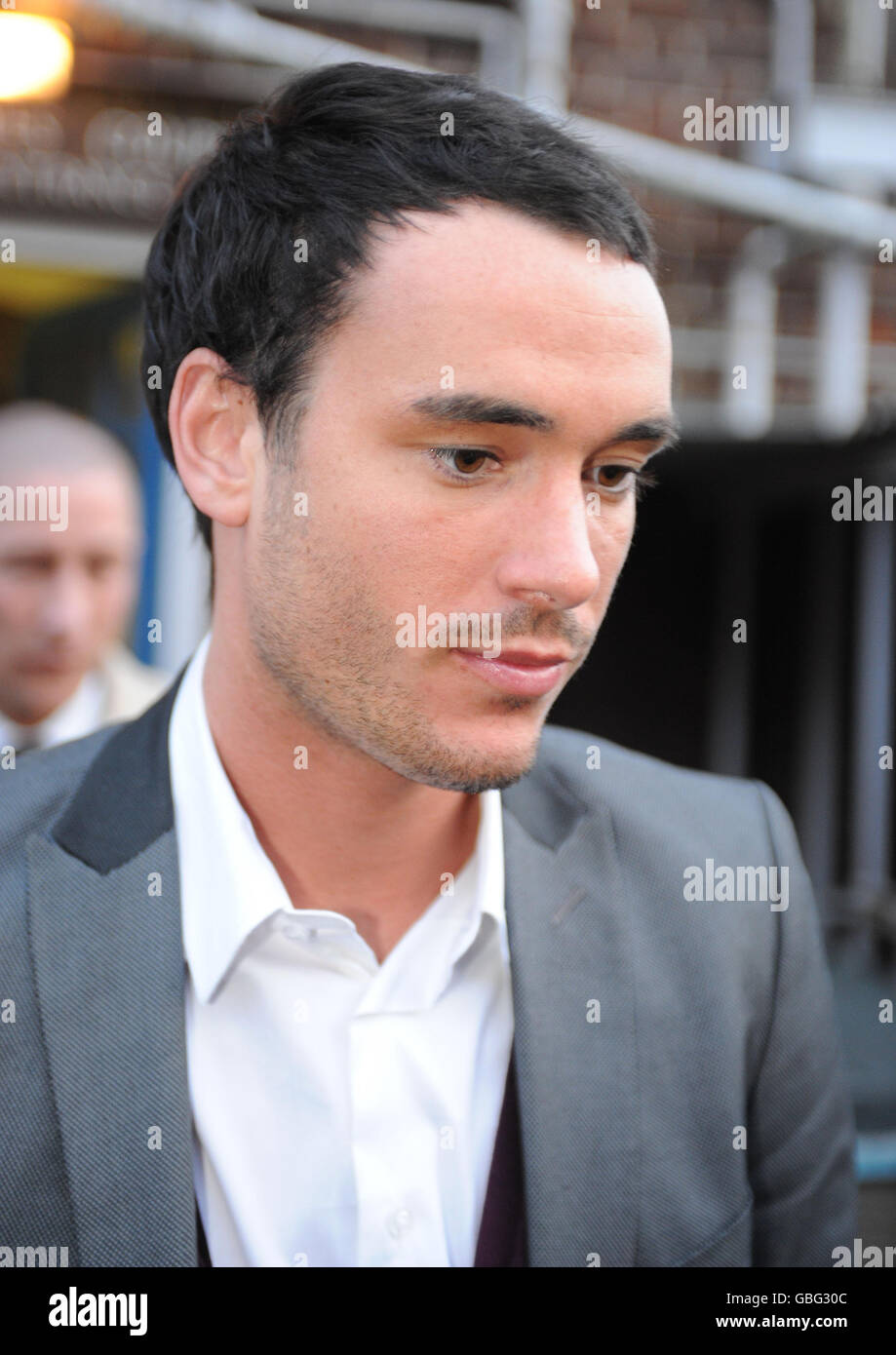 Jack Tweed at court. Jack Tweed, 21, leaves Epping Magistrates Court ...