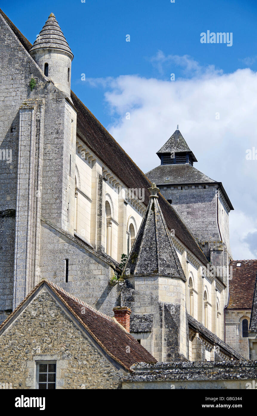 Benedictine Abbey of Notre-Dame de Fontgombault Stock Photo - Alamy