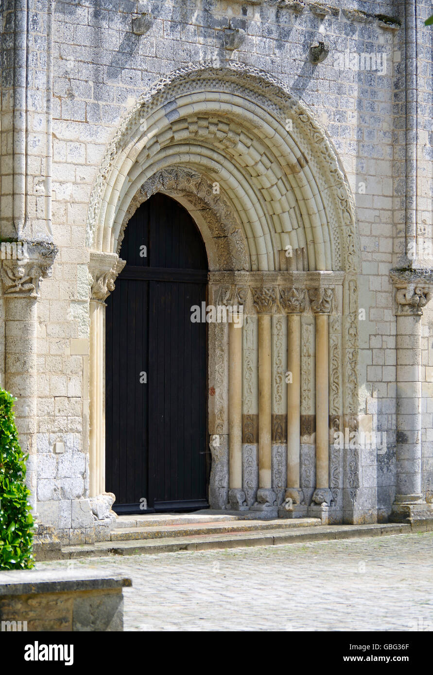 Benedictine Abbey of Notre-Dame de Fontgombault Stock Photo - Alamy