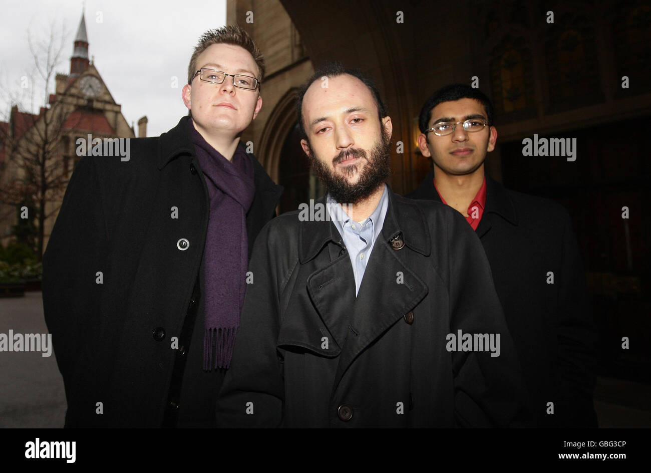 Three members, from left, Matthew Yeo, Henry Pertinez and Reuben Roy ...