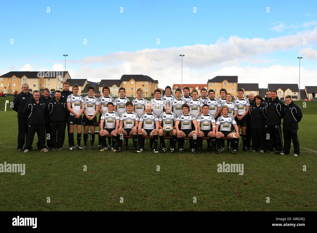 Scotland rugby team group italy hi-res stock photography and images - Alamy