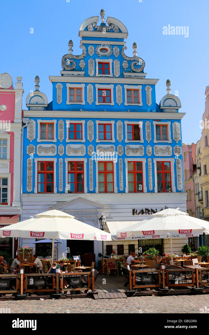 Impressionen: Heumarkt, Altstadt - Stettin, Polen Stock Photo - Alamy