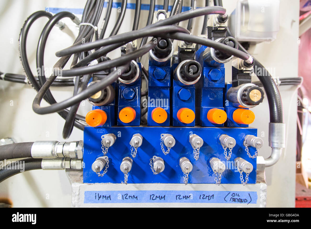 Blue black panel hi-res stock photography and images - Alamy