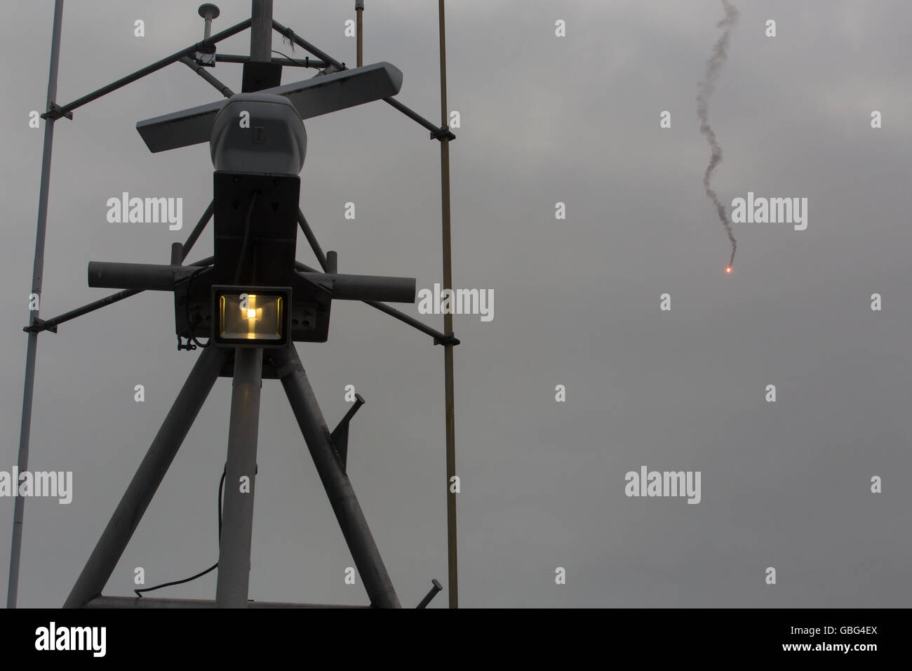 Signal Flare High Resolution Stock Photography and Images - Alamy