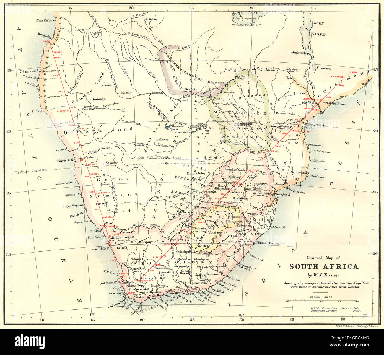 South Africa Map Distances What Is The Drive Distance From Queenstown