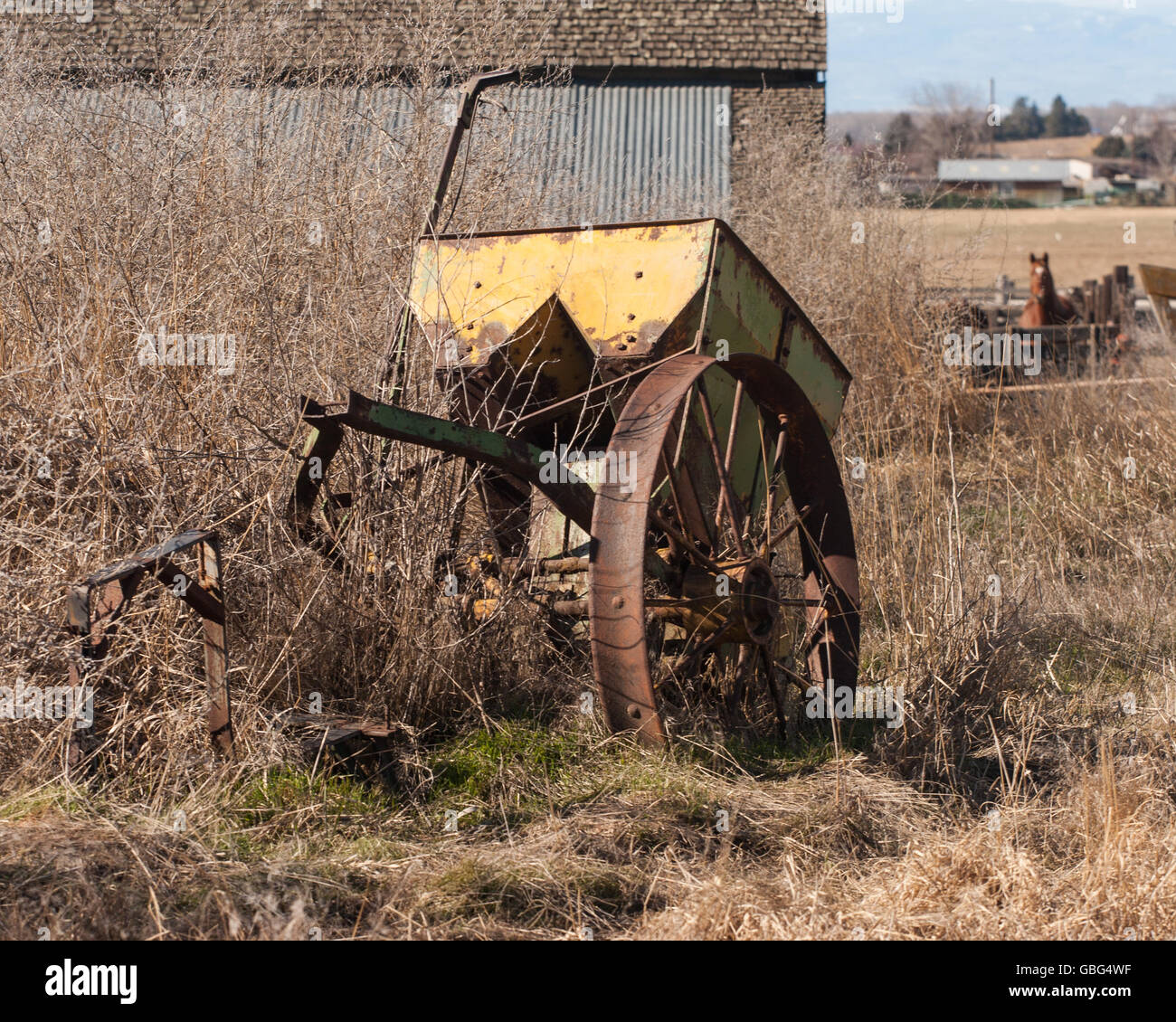 Old Rusty Farm Equipment High Resolution Stock Photography and Images ...