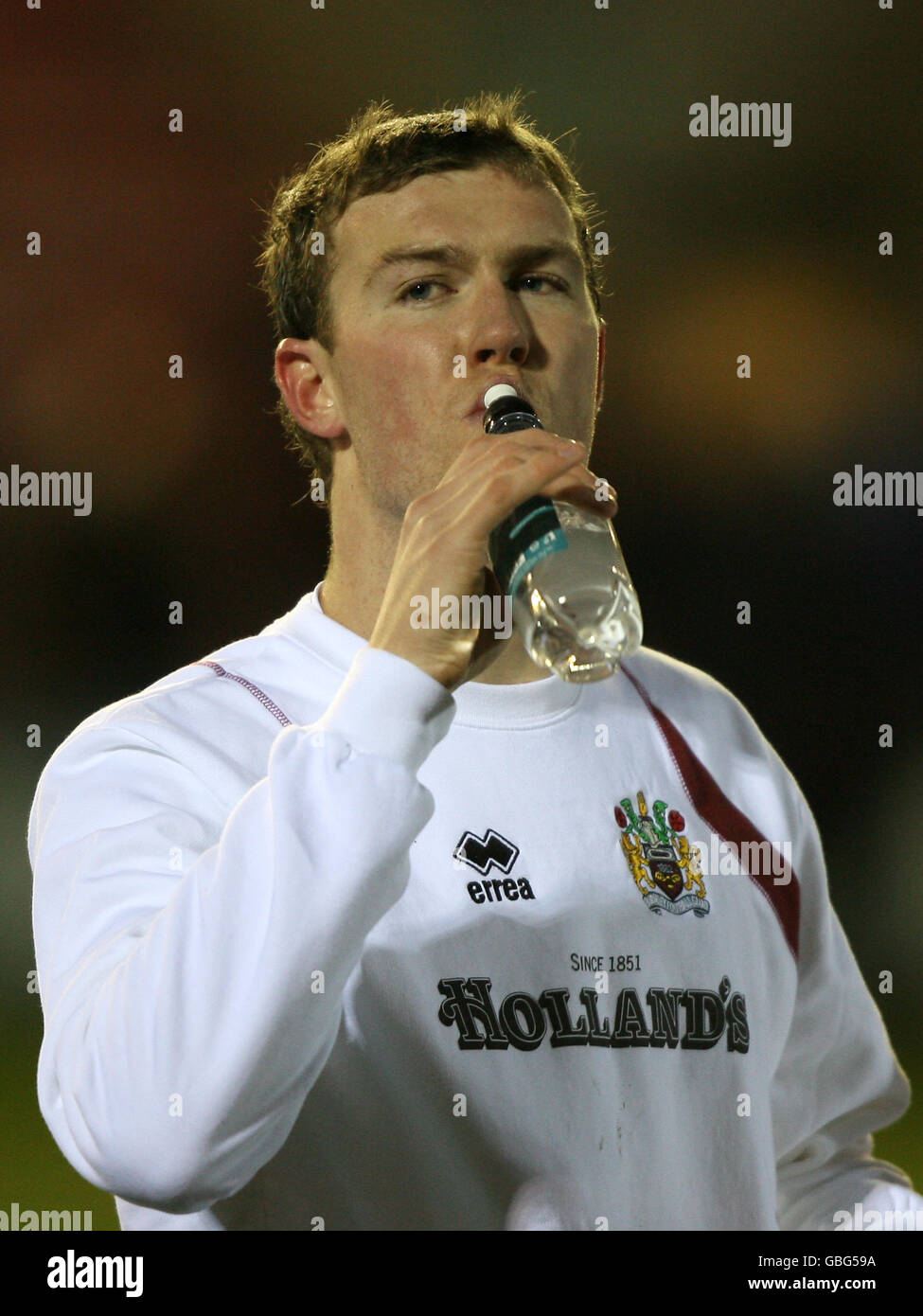Football mid length half water coca cola hi-res stock photography and ...