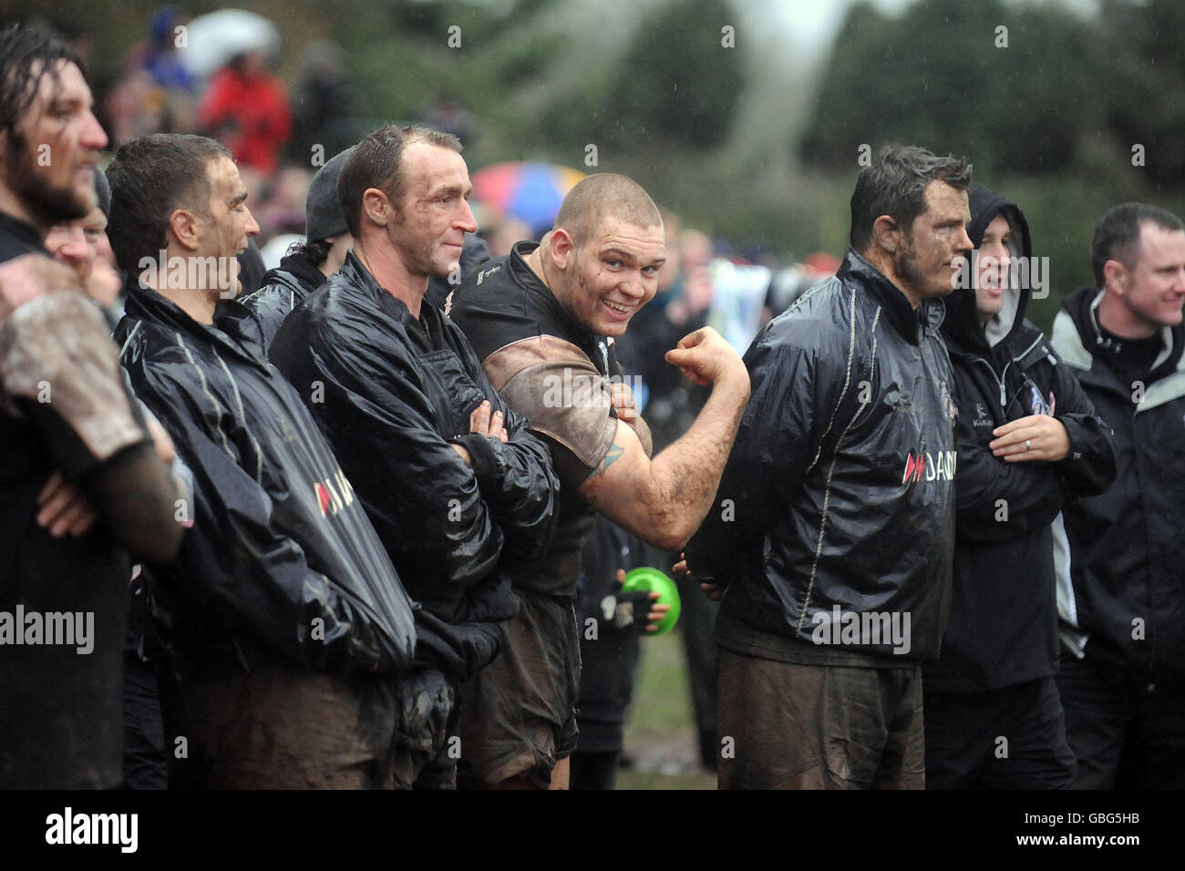 Gordon Reid shows off after the Scottish Hydro Electric Premiership ...