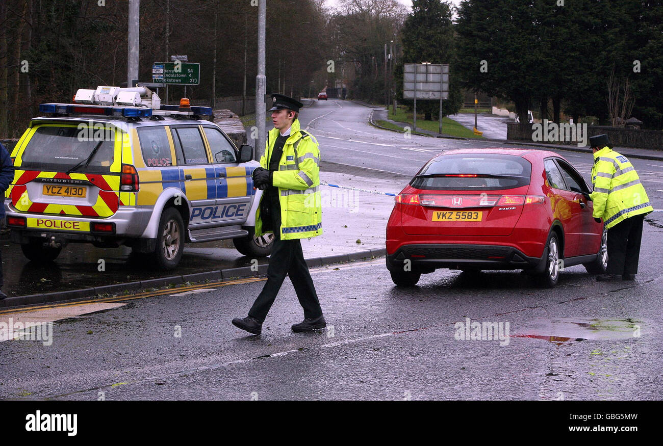 Military checkpoint northern ireland hi-res stock photography and ...