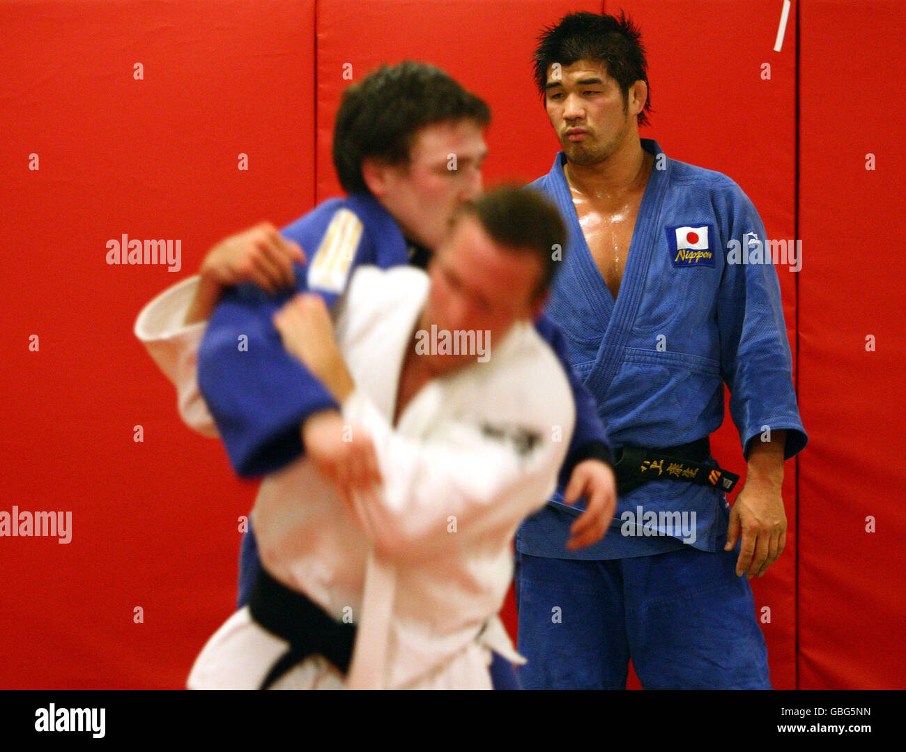 Japanese judo champion studying in UK Stock Photo - Alamy