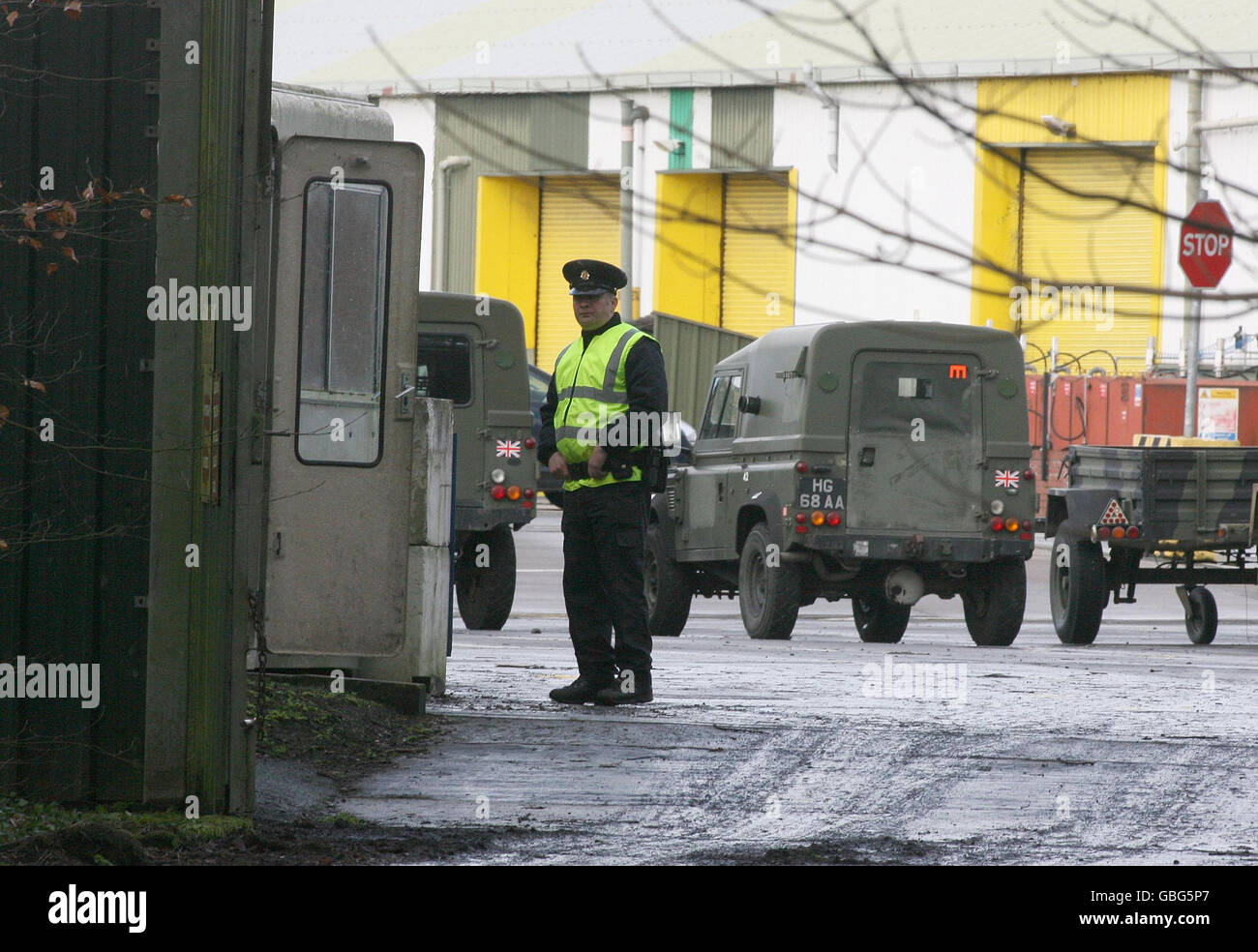 Massereene barracks hi-res stock photography and images - Alamy