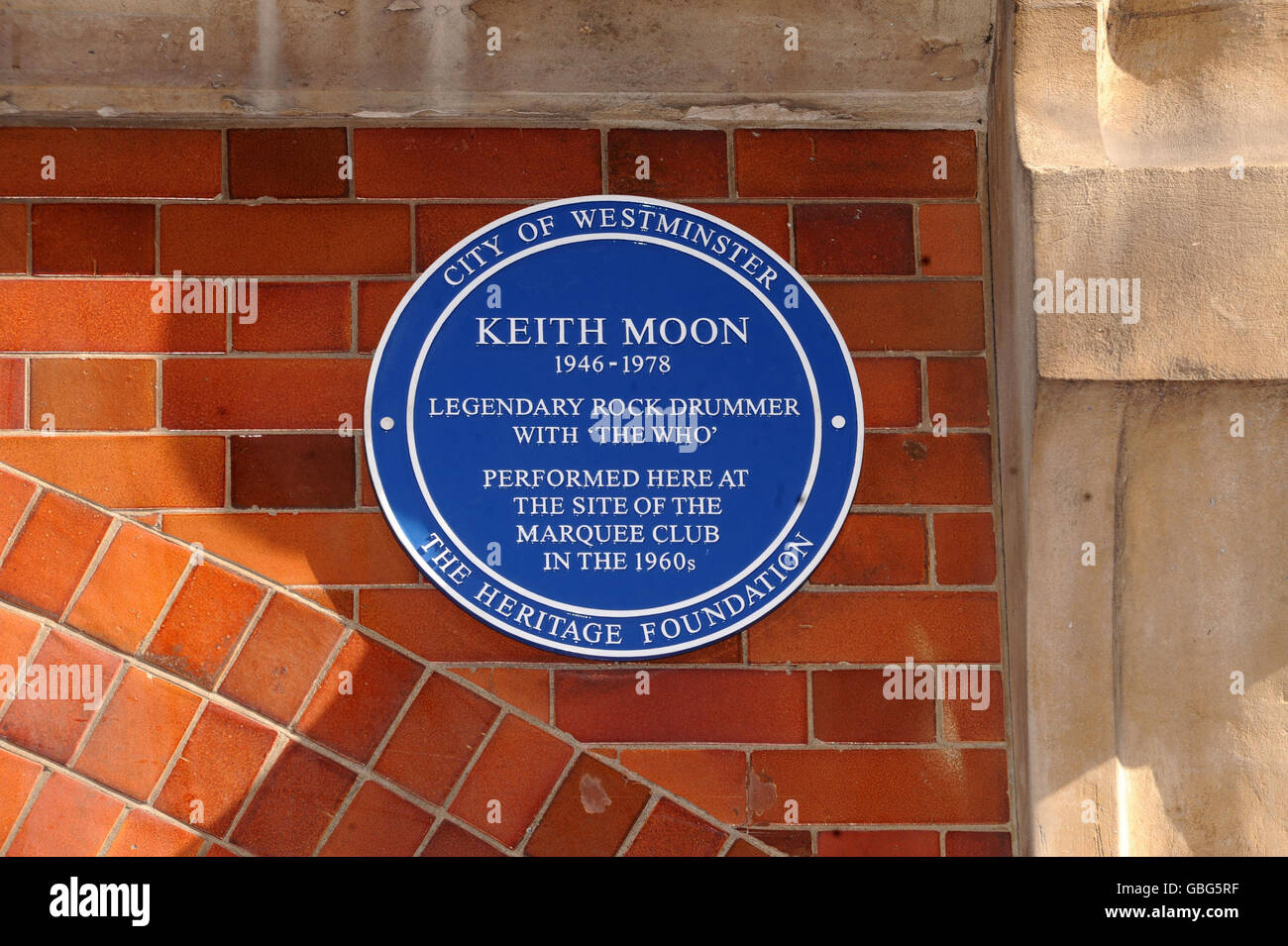 Keith moon blue plaque unveiling hi-res stock photography and images ...