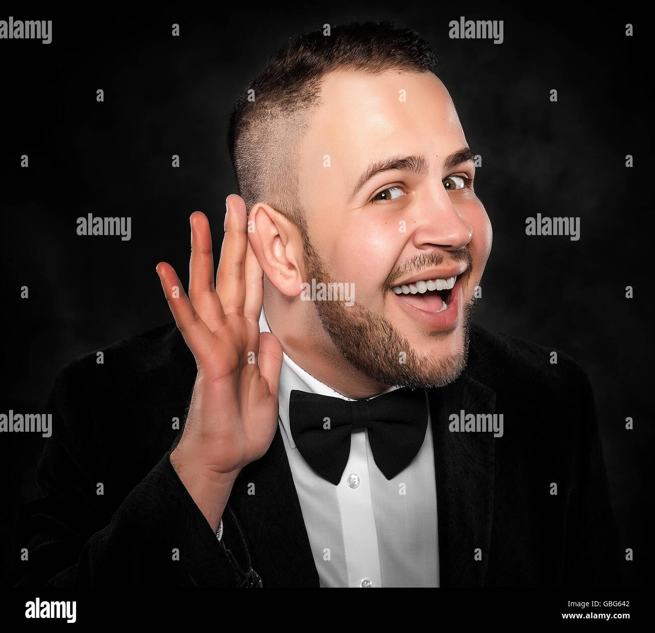 Big guy in a suit hi-res stock photography and images - Alamy