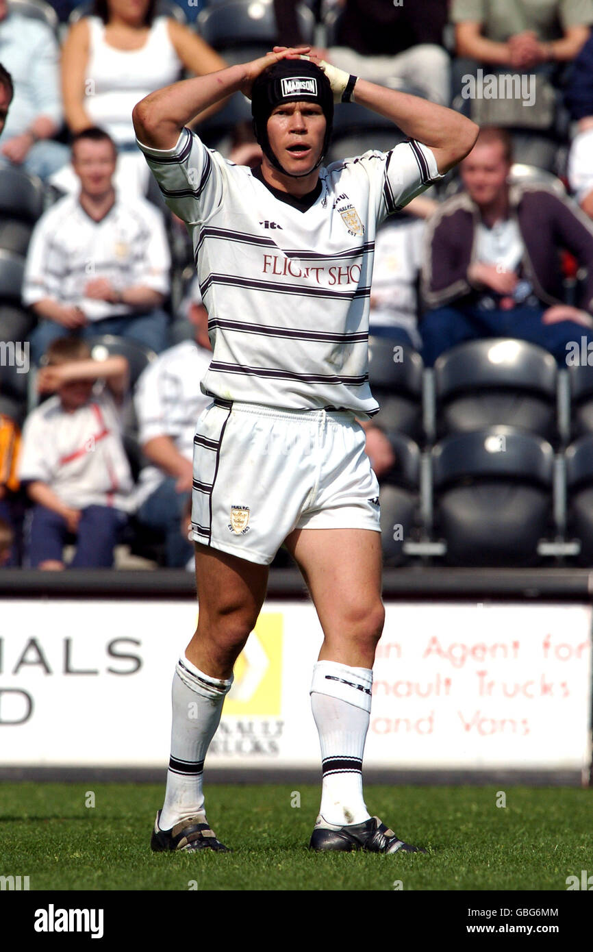 Rugby League - Tetleys Super League - Hull v Salford City Reds. Hull's ...