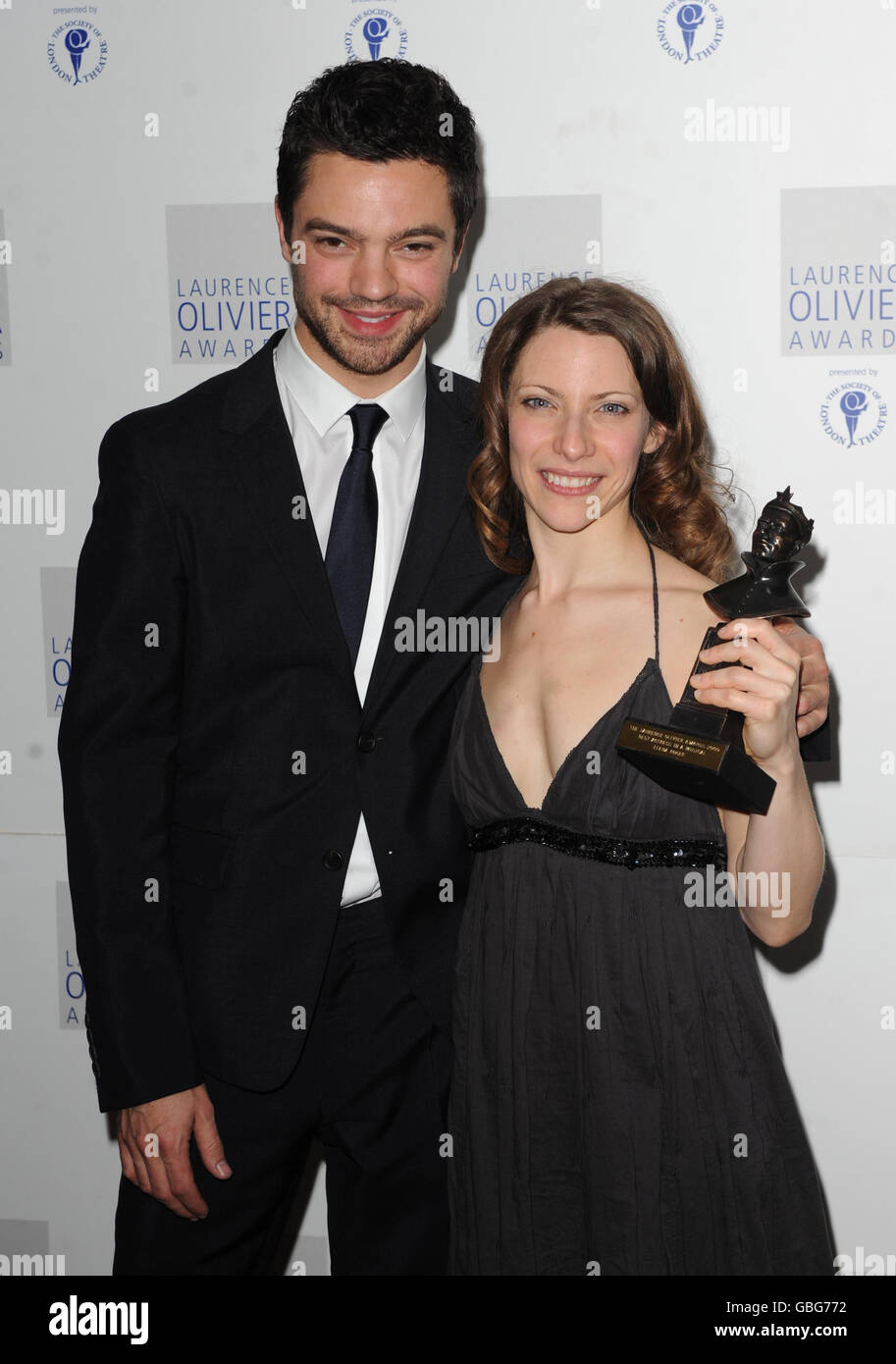 Elena Roger wins the Best Actress in a Musical Award, presented by ...