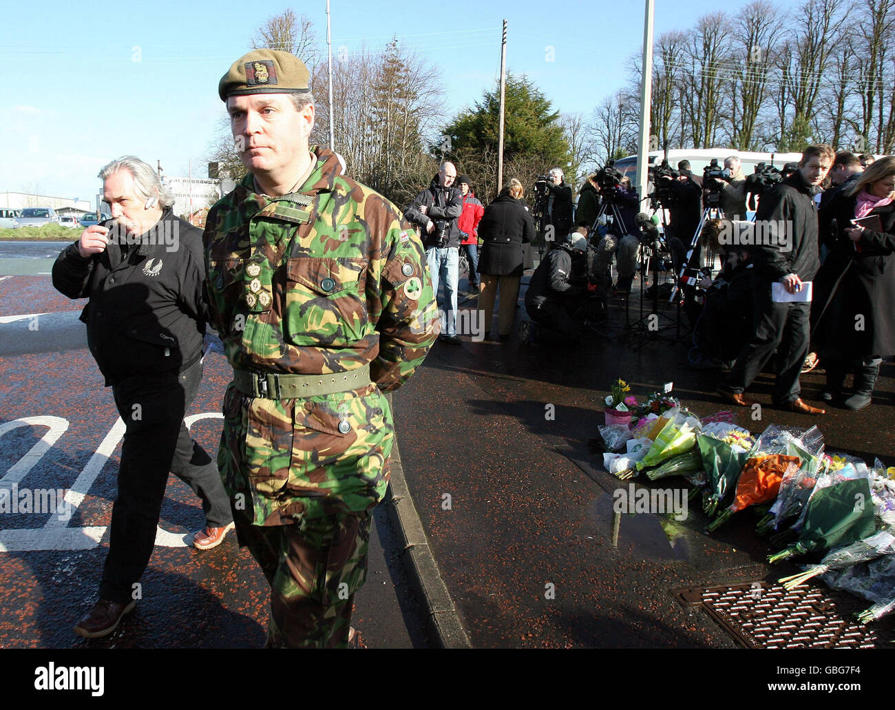 The Army commander in Northern Ireland, Brigadier George Norton, after ...