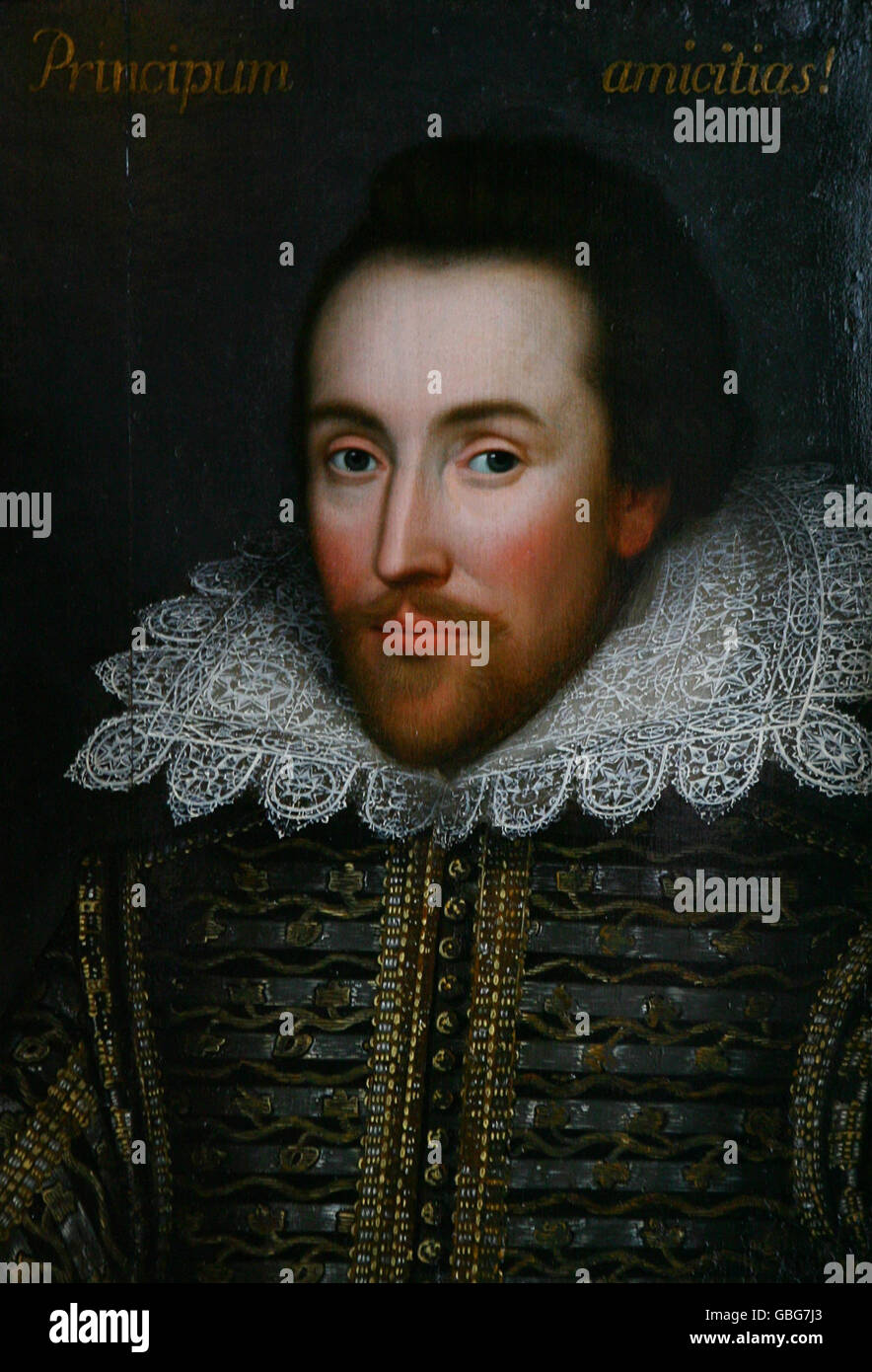 Shakespeare portrait unveiled Stock Photo - Alamy