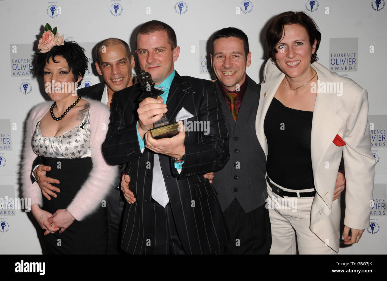 (From left to right) Amy Saunders, Serge Deslauriers, Enock Turcotte ...