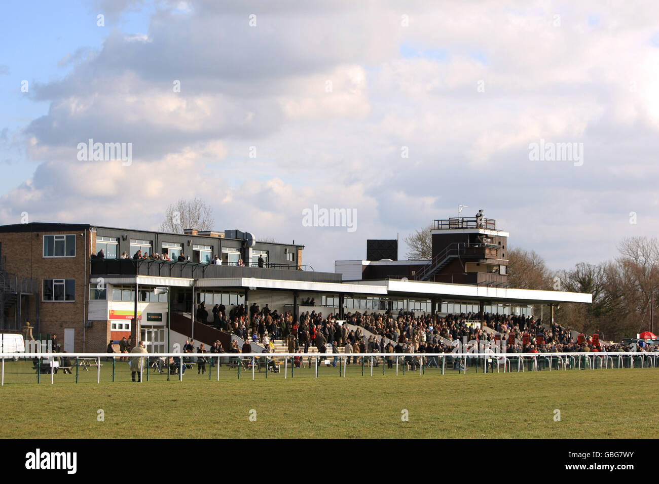 Horse Racing - Huntingdon Racecourse. General view of Huntingdon ...