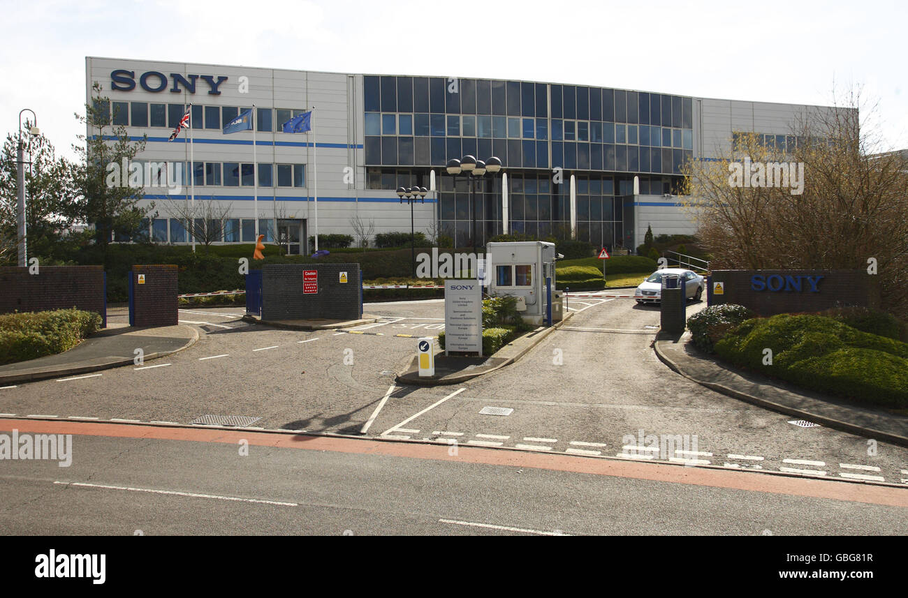 Sony Offices - Basingstoke Stock Photo - Alamy