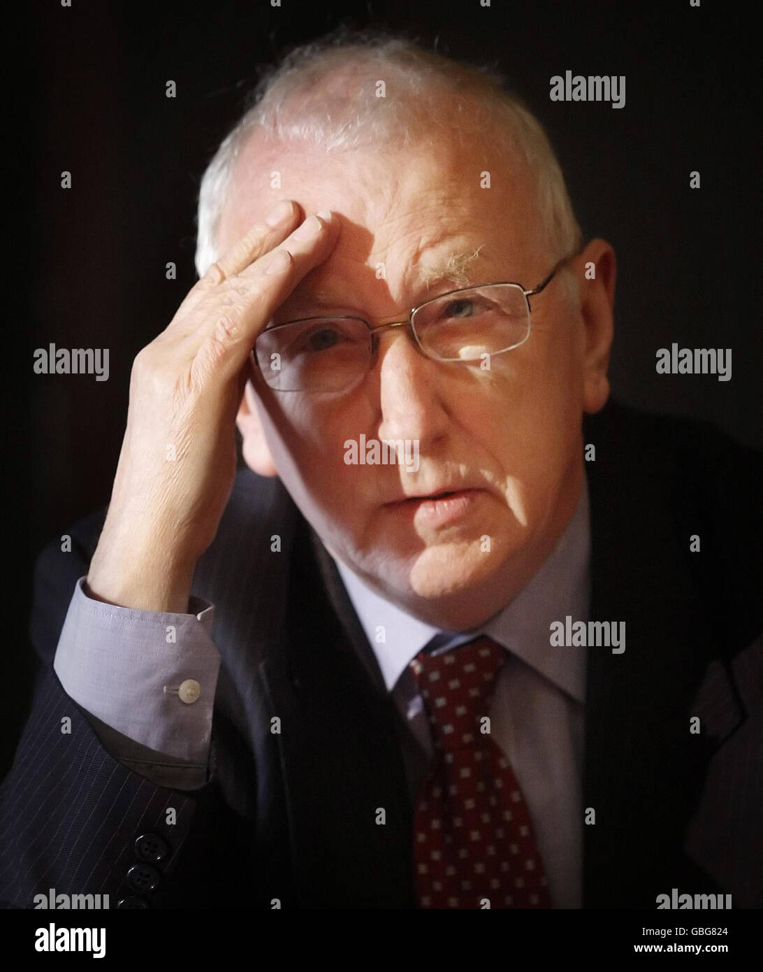 Treasury select committee member George Mudie during a question and ...