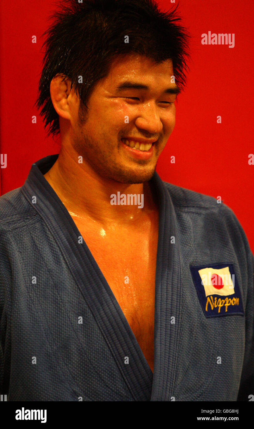 Kosei Inoue attends training sessions at Judo Scotland's headquarters ...