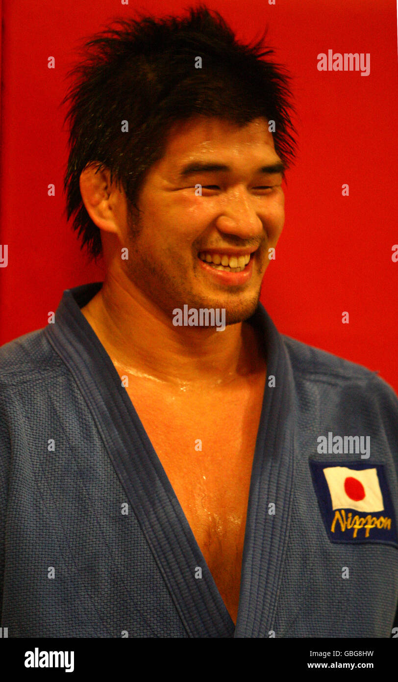 Japanese judo champion studying in UK. Kosei Inoue attends training ...