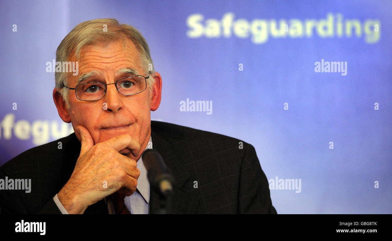 Lord Laming's child protection review Stock Photo - Alamy