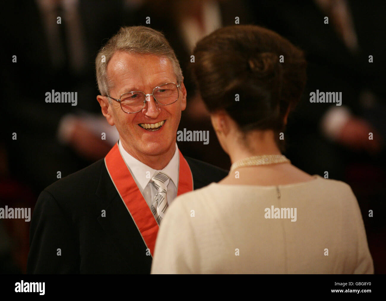 Investiture at Buckingham Palace Stock Photo - Alamy