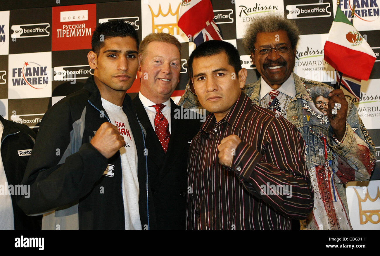 Boxing - Amir Khan v Marco Antonio Barrera - Head to Head - Radisson ...