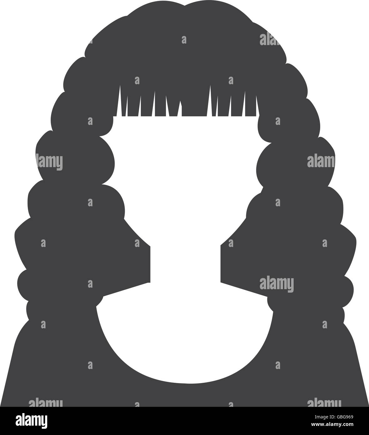 Young executive woman profile icon Stock Vector Image & Art - Alamy