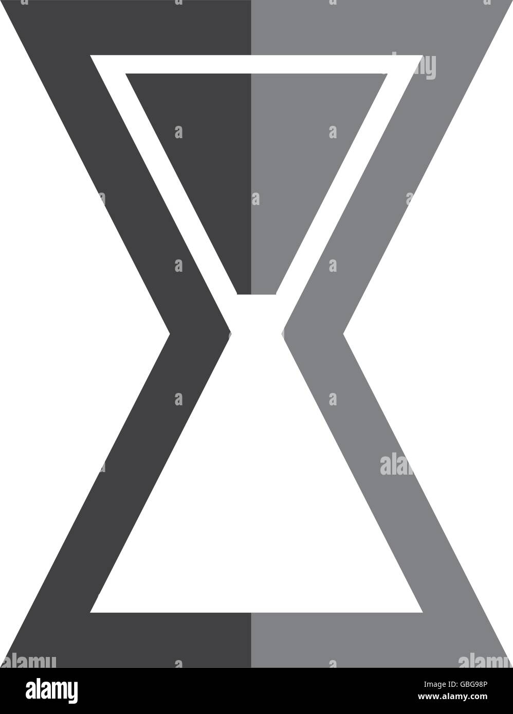 Time and clock isolated flat icon Stock Vector Image & Art - Alamy