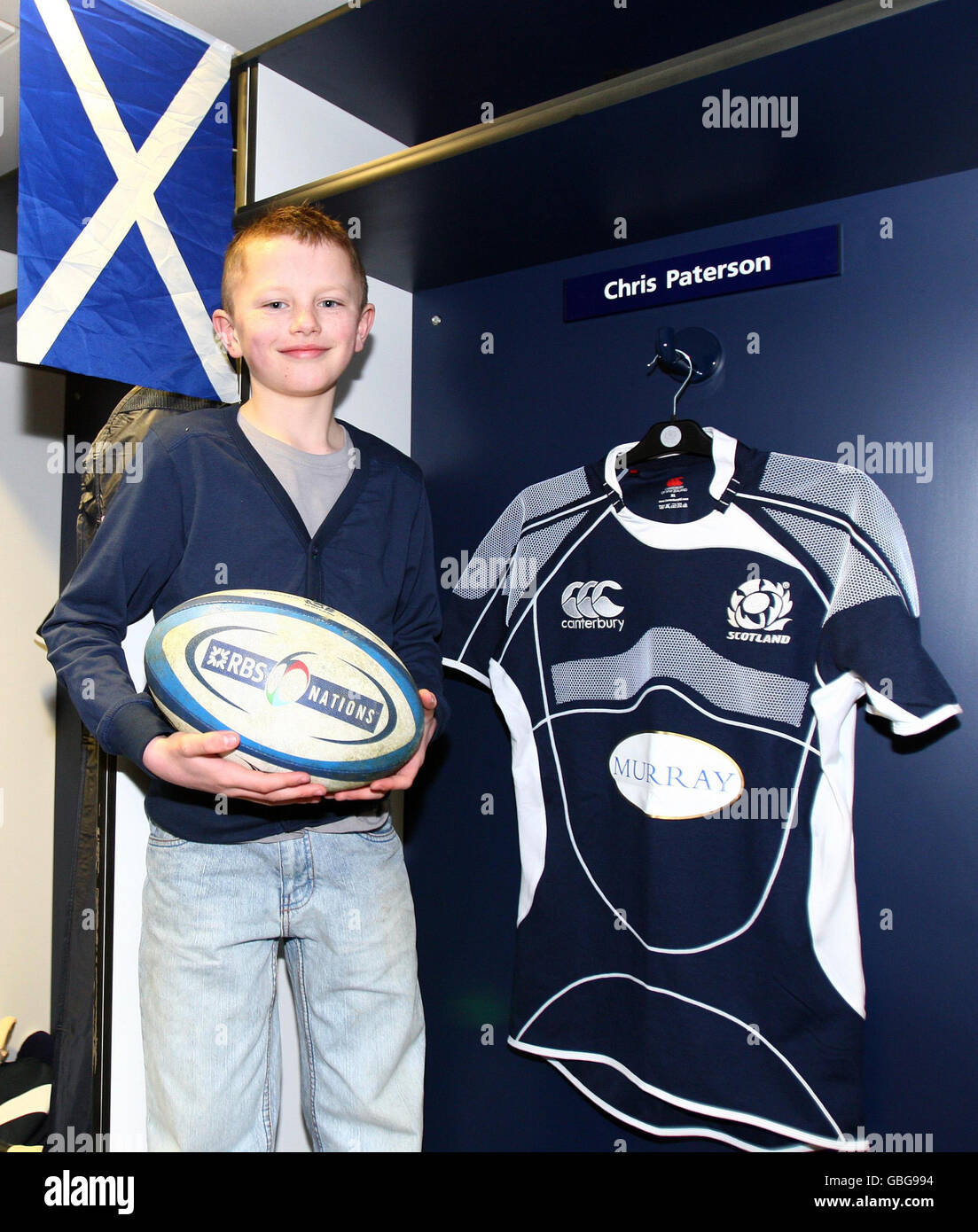 Rugby Union - Scotland Rugby Fan meets Chris Paterson - Murrayfield ...