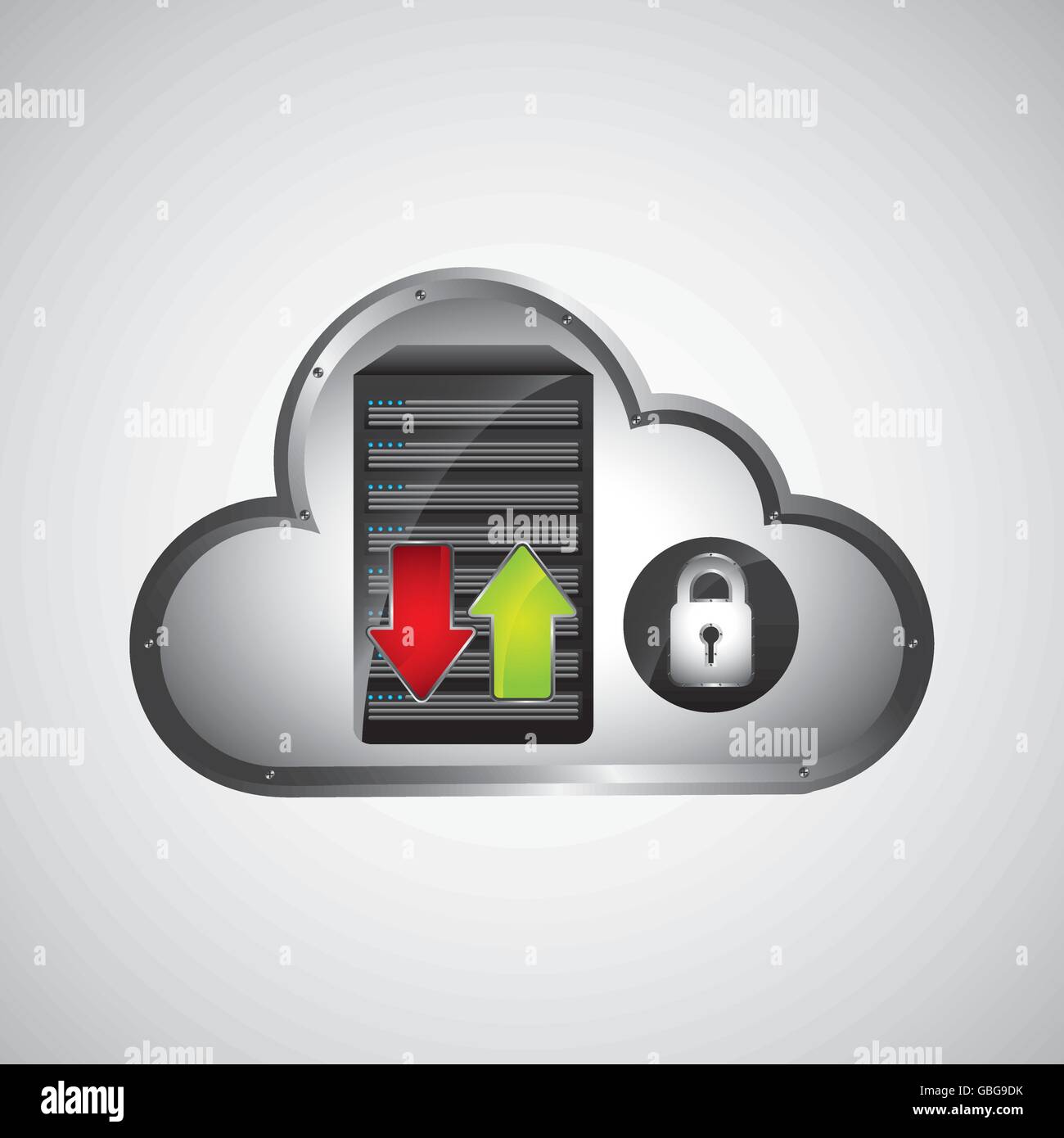 secuity system icon Stock Vector Image & Art - Alamy