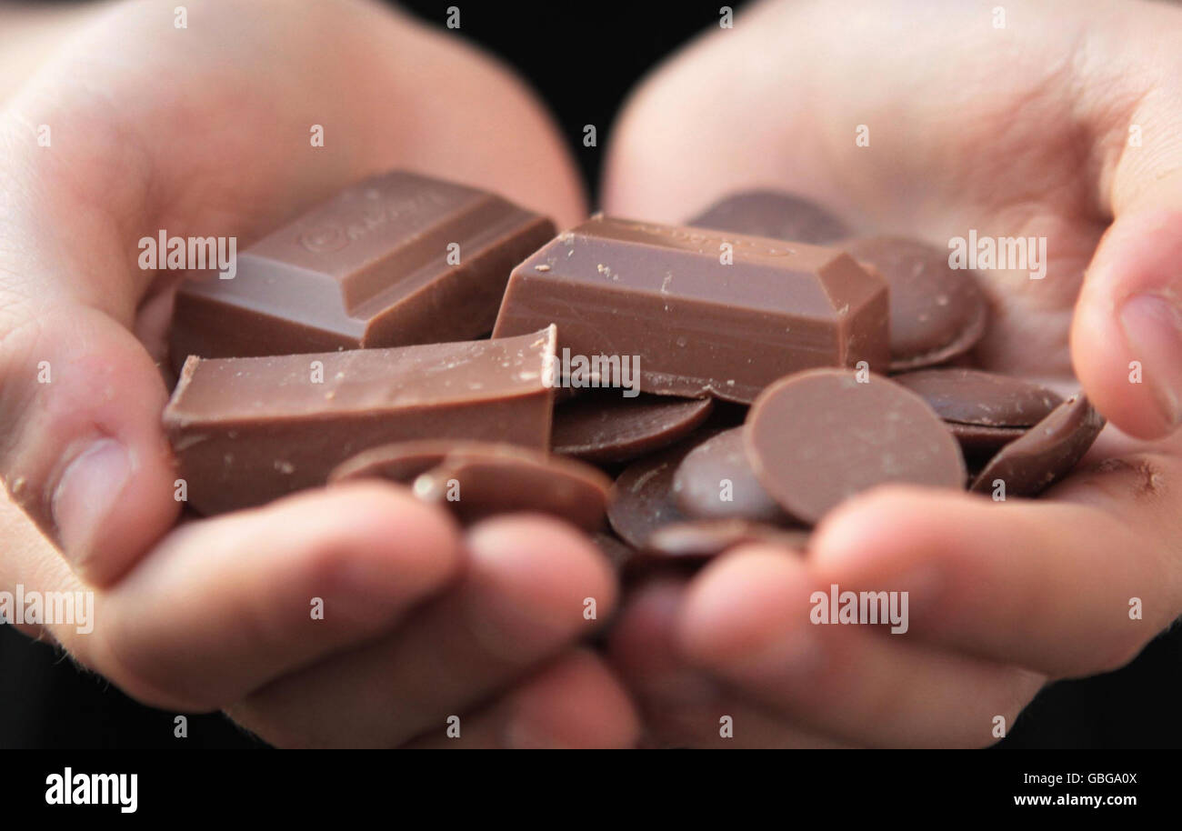 Chocolate tax rejected Stock Photo - Alamy