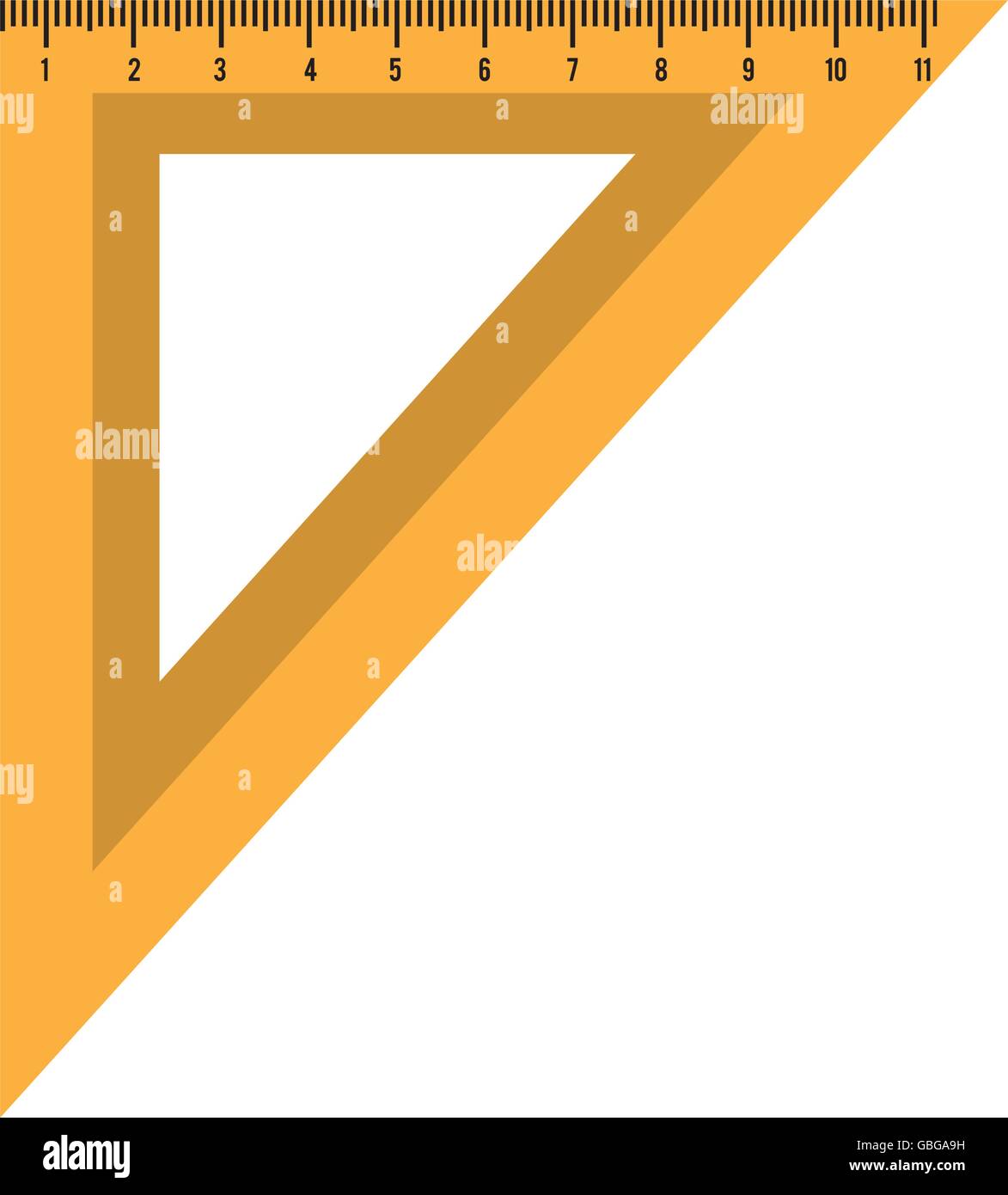 Yard measure Stock Vector Images - Alamy